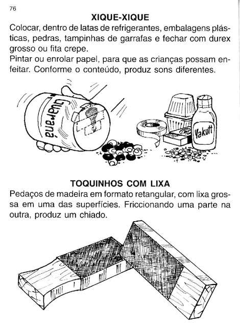 EDUCAÇÃO INFANTIL - Professora Dessire: INSTRUMENTO MUSICAL RECICLÁVEL ...