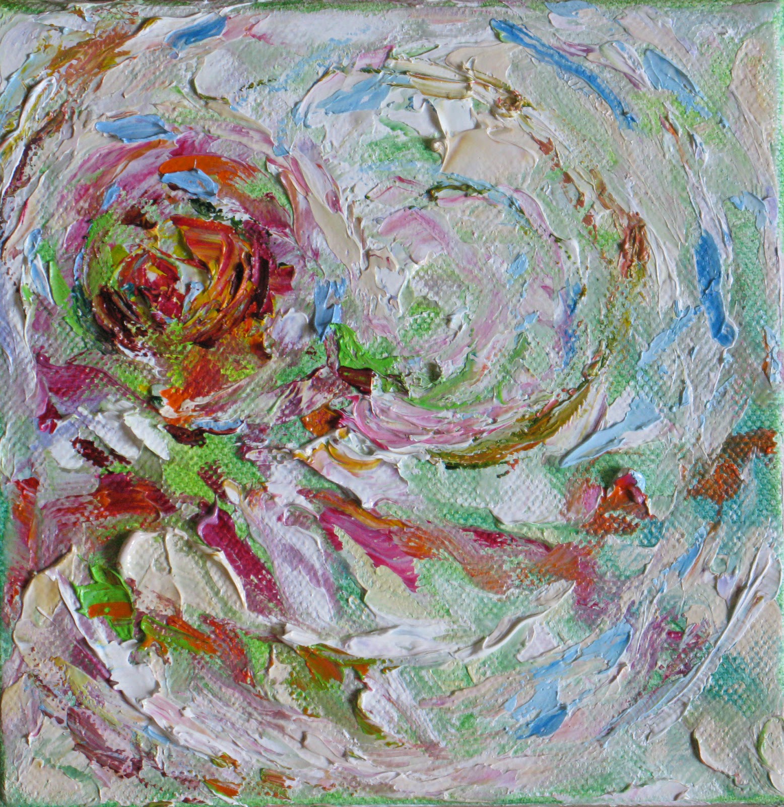 Daily Painters Abstract Gallery: SOLD Full Bloom I & II abstract ...
