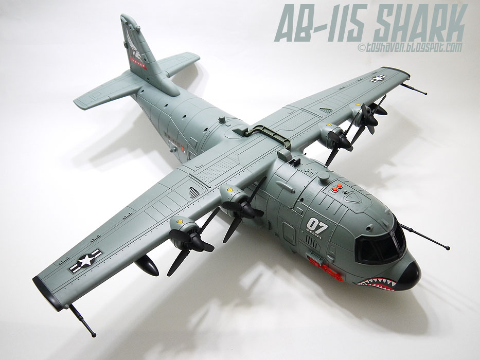 toyhaven: Review Toys 'R' Us True Heroes AB-115 Shark (Lockheed C-130 ...