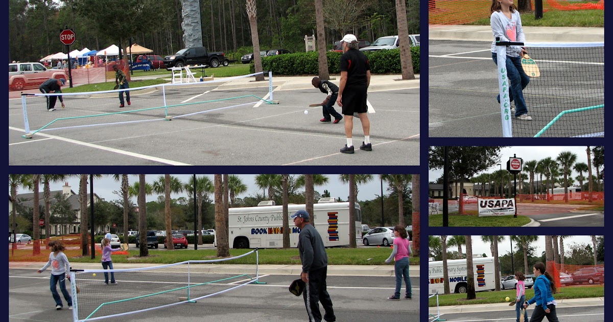 Atlantic South Region: Pickleball Demo at our Local Farmer's Market