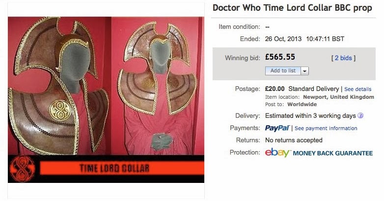 Making My 4th Doctor Costume: Time Lord robes on eBay