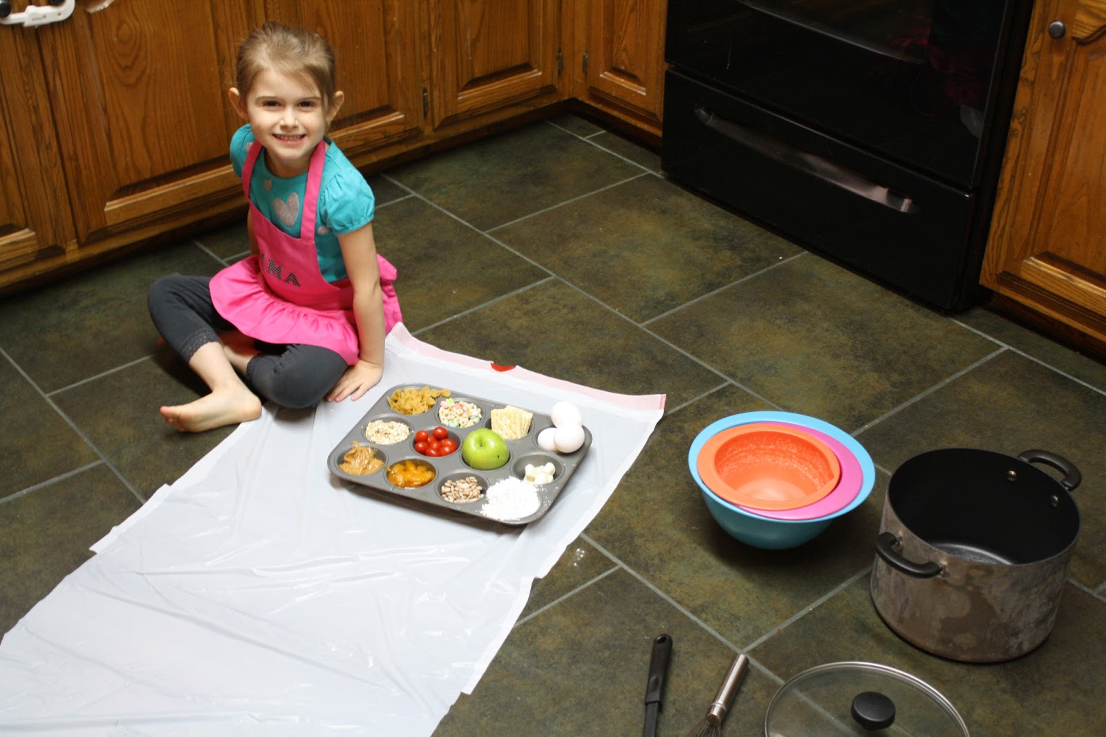 Life with Emma: Pretend Cooking with Real Ingredients