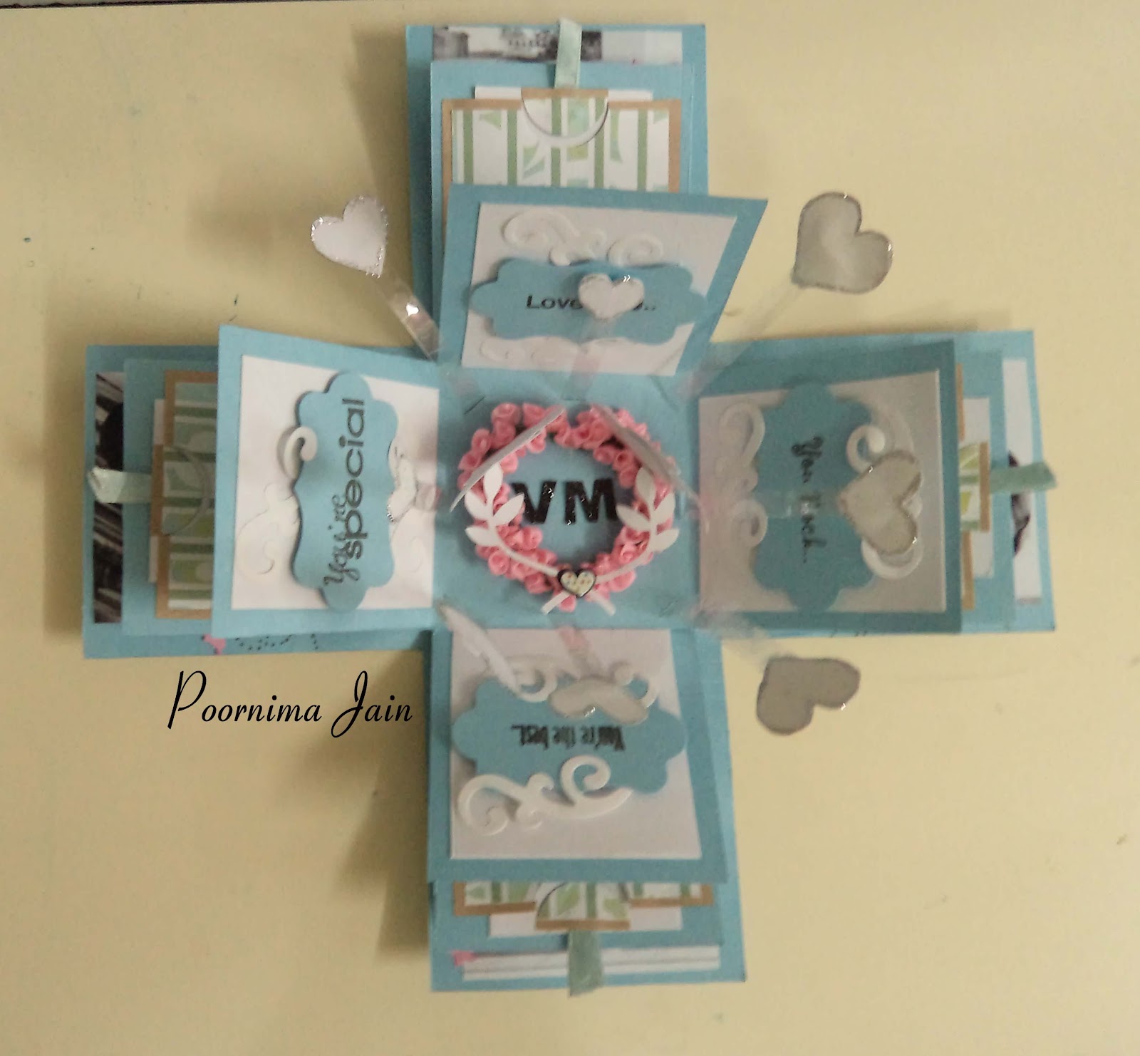 PAPER CRAFT HORIZON: My First Explosion Box