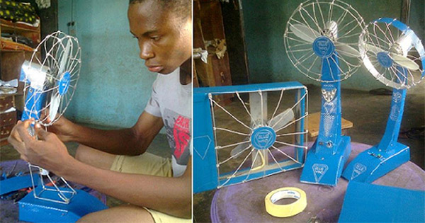 13-Year Old Nigerian Entrepreneur Builds Fans That Last Up to 19 Hours ...