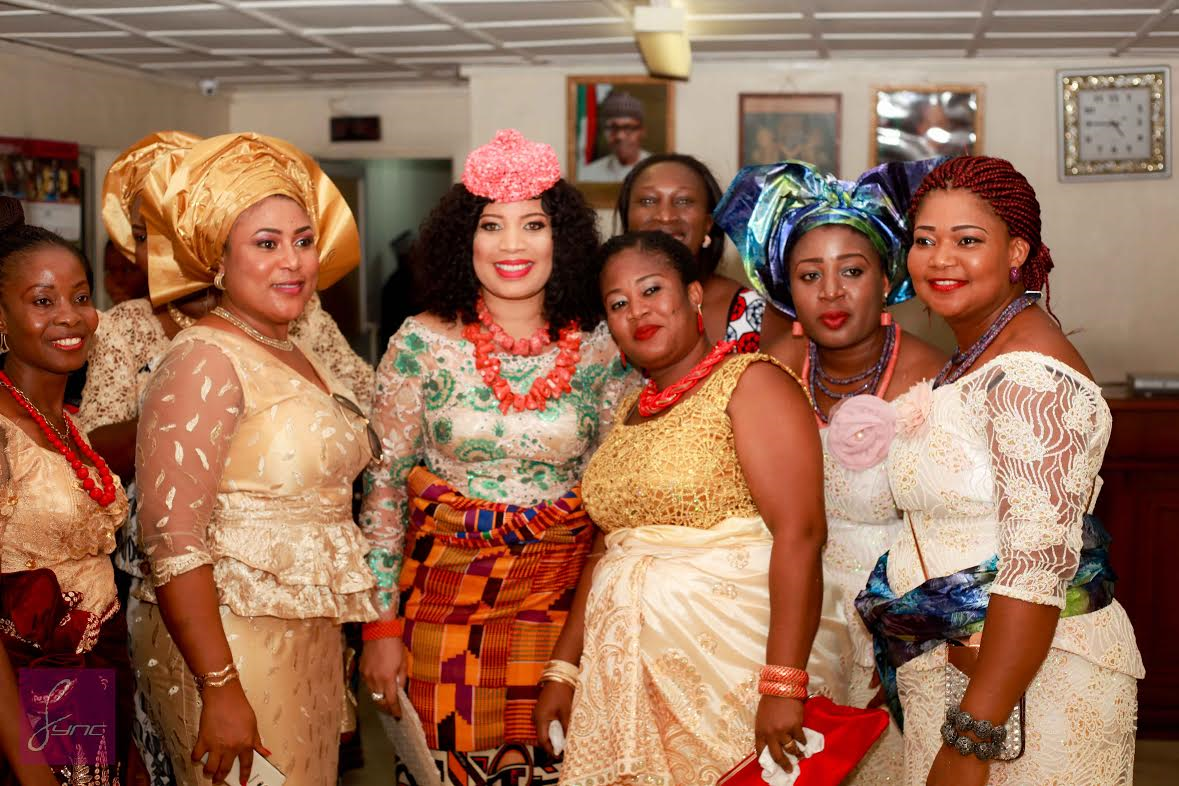 Official photos from Monalisa Chinda's traditional wedding