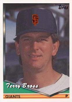 Completing the 1992 Topps set: 1992 Topps #917 Terry Bross