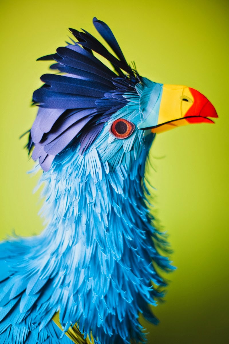 Paper Birds Craft Work | Diana Herrera Beltran