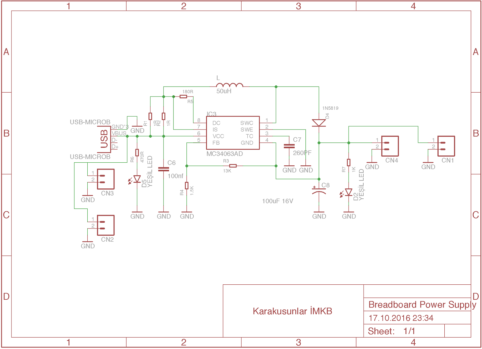 Mc34063 схема включения простые устройства - 88 фото