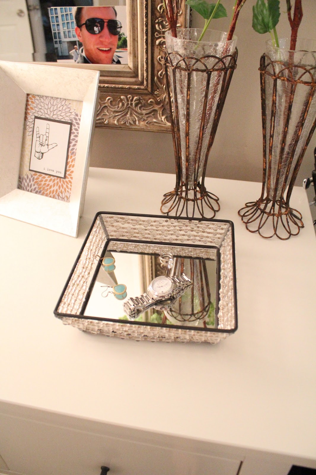 Ten June: Mirror + Jewelry Organization Station
