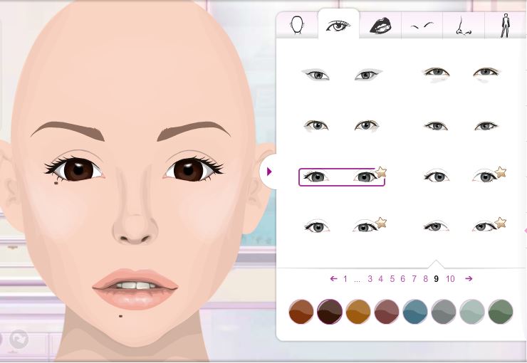 Everything Stardoll: How to have BIG eyes on stardoll