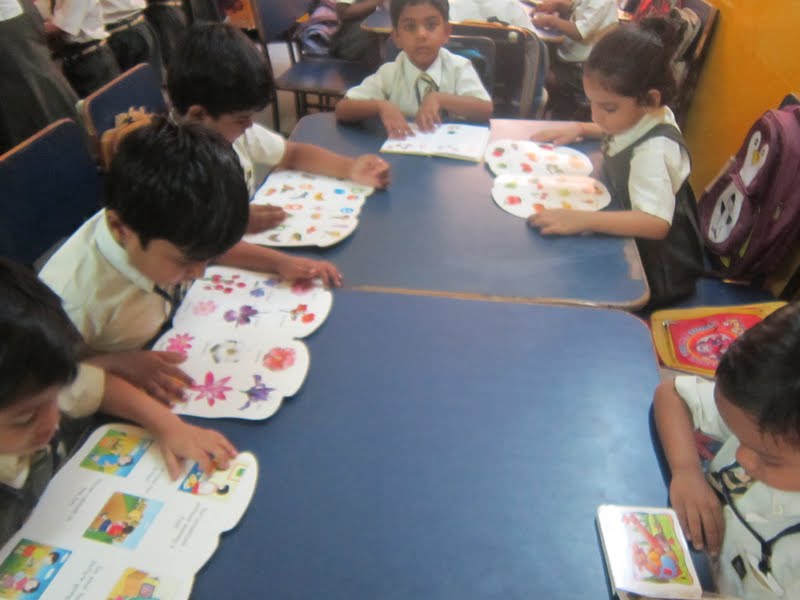 Slate - The School, Abids: Book Reading - LKG Genius Kids
