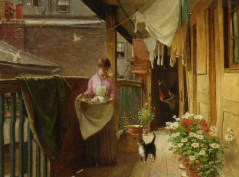 art museum gallery : Arthur Ellis - On the Veranda