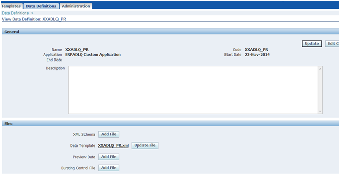 Oracle Apps: Create XML Publisher report without RDF