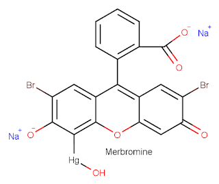 Φαρμακευτικά Μόρια: Μερβρωμίνη - Μερκουροχρωμ