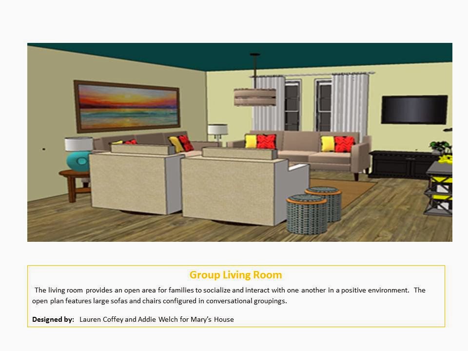 Randolph Community College Interior Design: Mary's House: Design for a ...