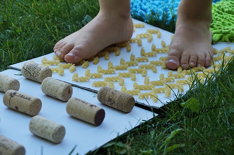 Sensoryczna mata DIY