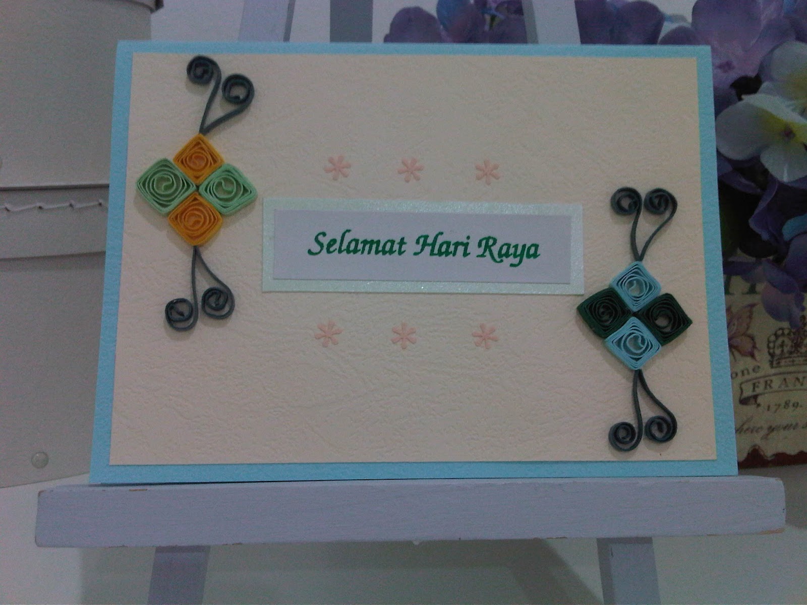 Handmade With Love by Ain: Handmade Hari Raya Card.....