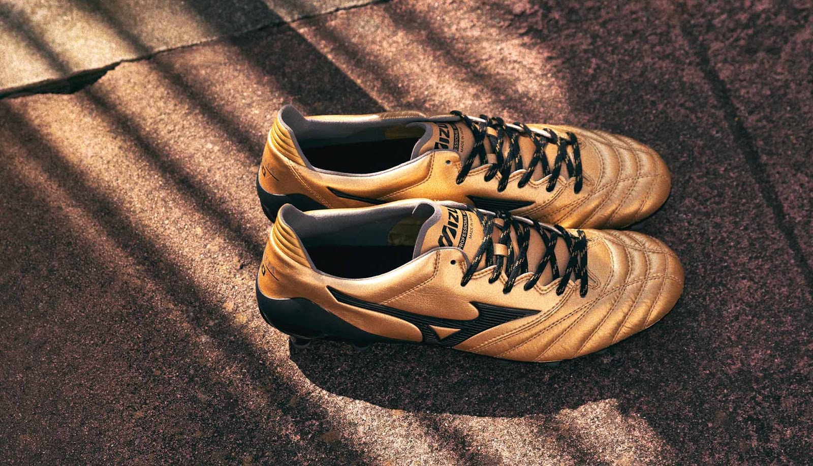 Stunning Gold / Black Mizuno Premium Boots Pack Released - Footy Headlines