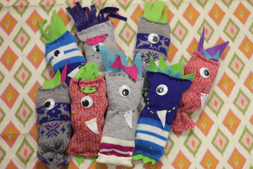 sassafras: sock monsters :: diy inspiration