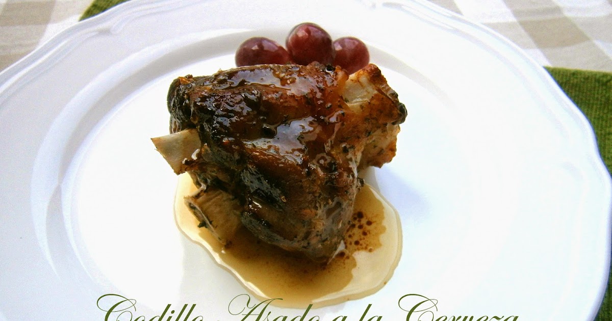 Codillo Asado a la Cerveza