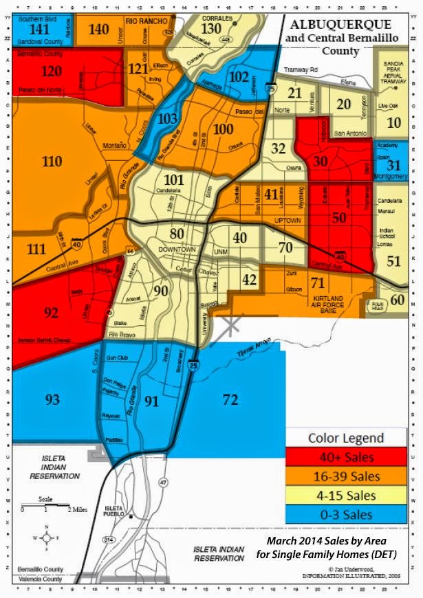 The Albuquerque Area's Monthly Real Estate Report: March 2014 Market Report