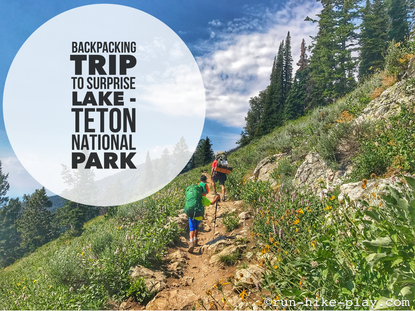 Run-Hike-Play: Backpacking to Surprise Lake - Grand Teton National Park ...