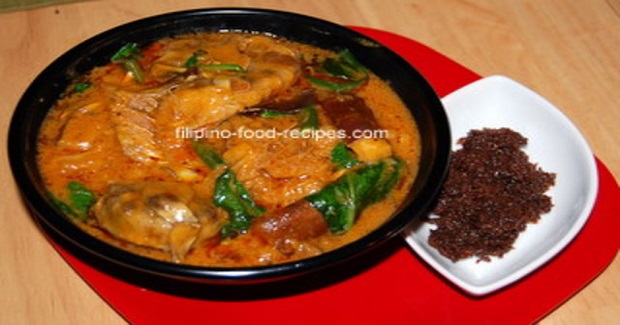 Kare-Kare Oxtail And Beef Tripe With Vegetables In Thick Peanut Gravy ...