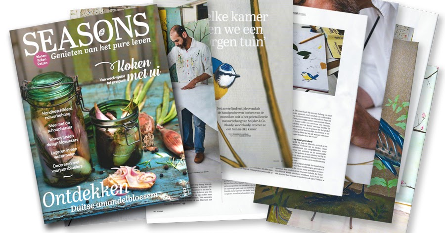 Snijder&CO: Snijder&CO interview in the latest Seasons issue