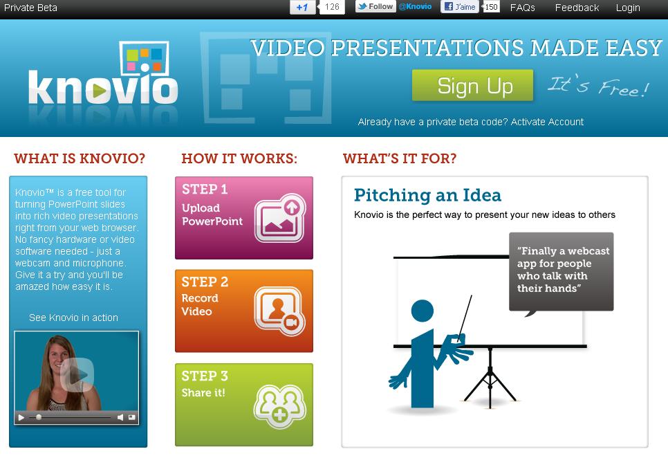 ENSEIGNANT WEB 2.0 et LANGUES: Knovio | Online Video Presentations Made ...