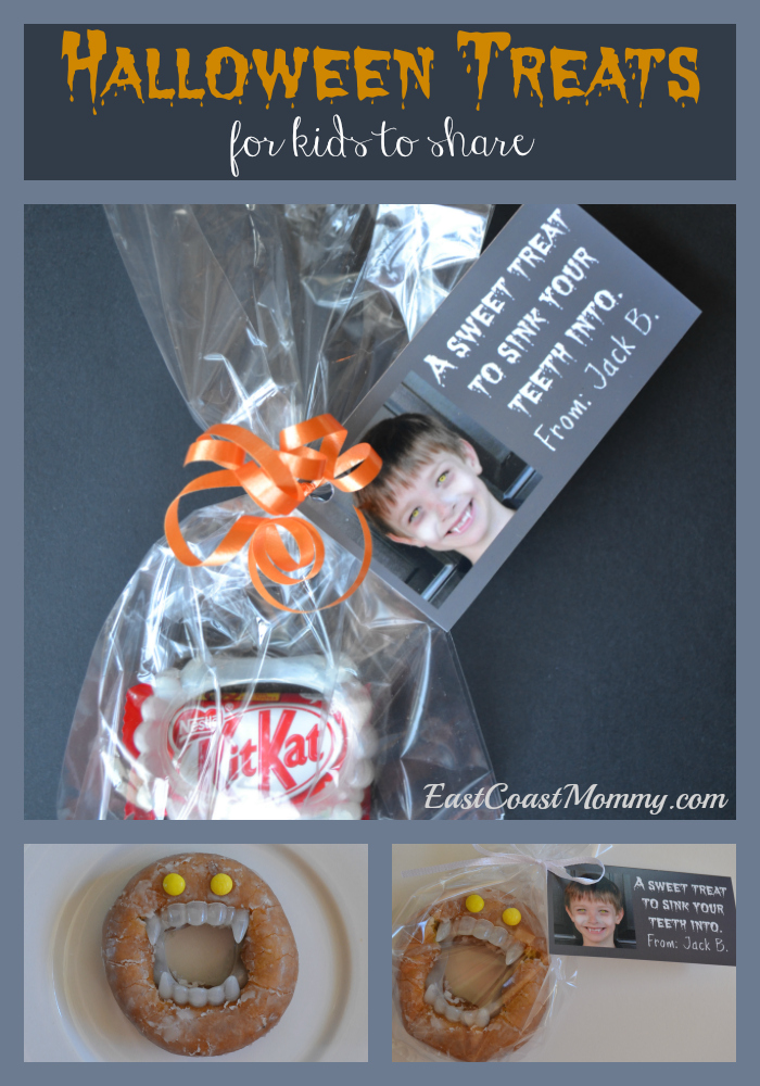 East Coast Mommy: Vampire Teeth Treats (and free printable tags)