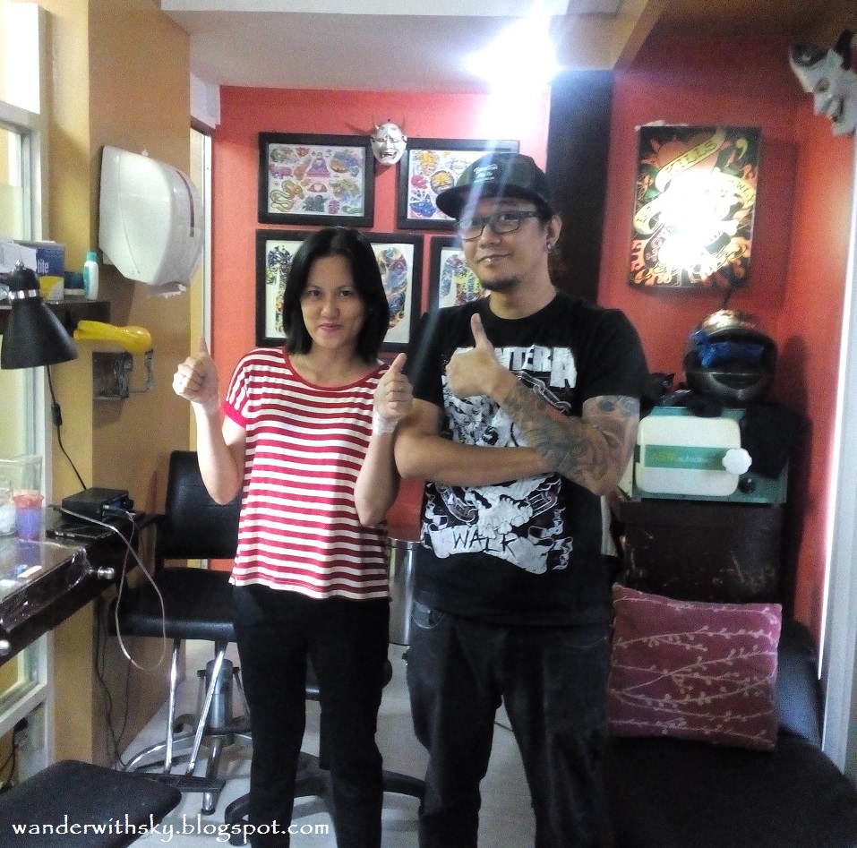 Wander With Sky: Inked : Ocean Made Me Do It