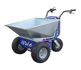 electric powered barrow model Brio by Zallys Italy