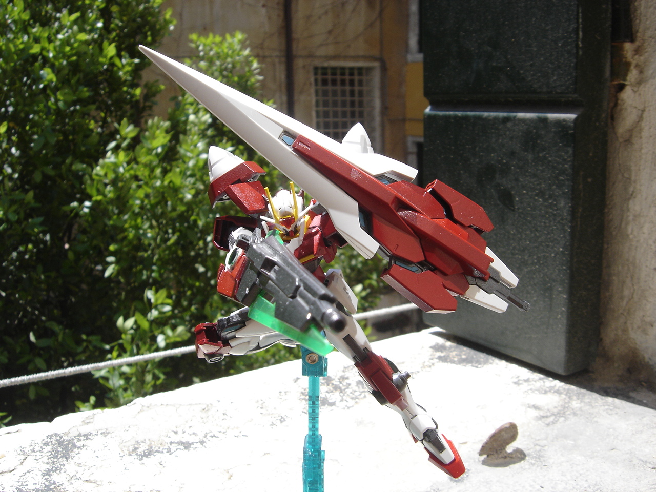 Lightning Ace's gundams: 00 gundam 7 sword/G HG 1/144 part 2