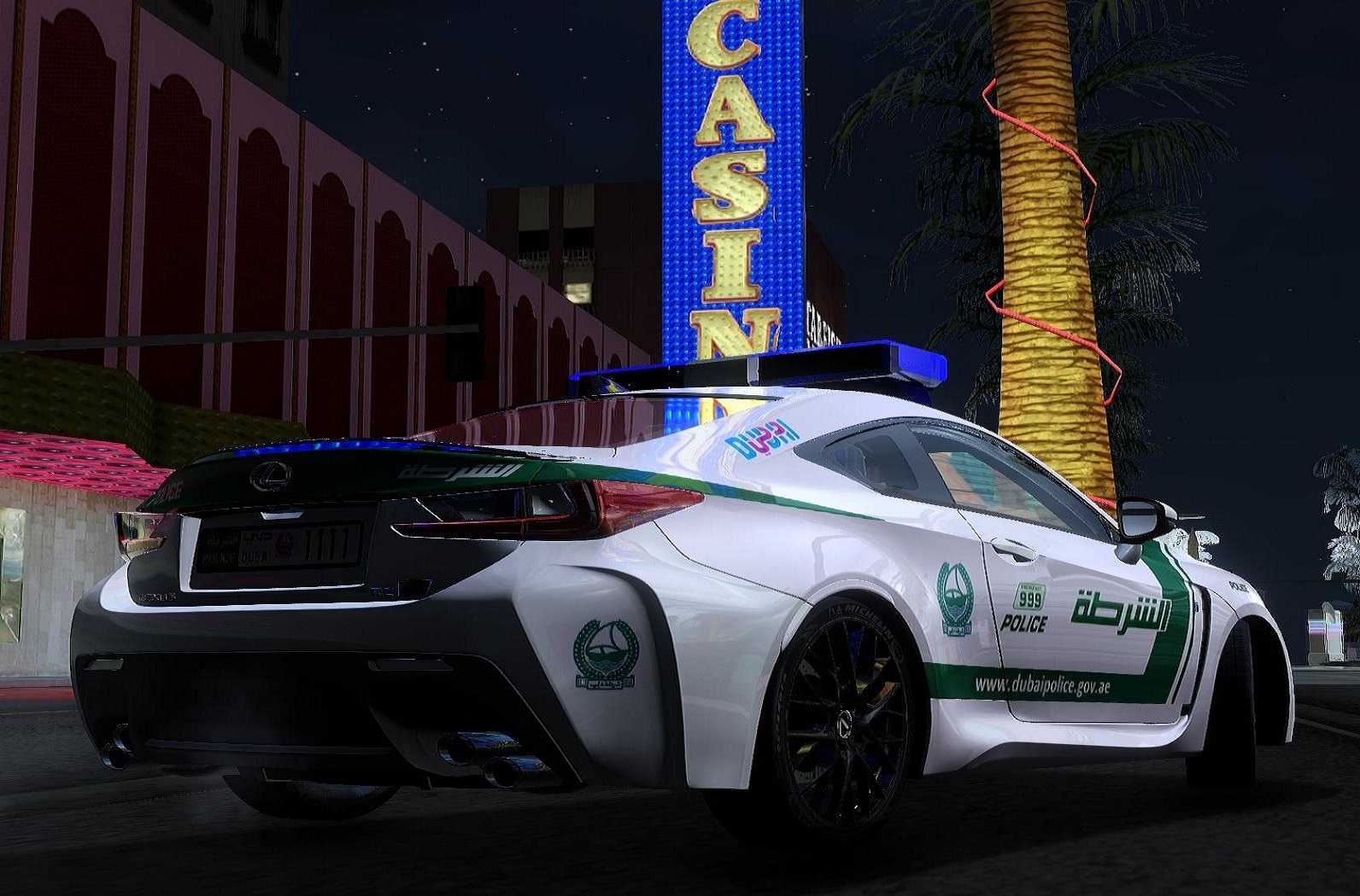 POPO-SPOT: 【REL】2015 Lexus RC-F Dubai Police Car【ELM】