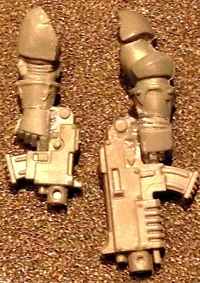 Warpstone Flux: Gun Kata - Dynamic Bolter and Bolt Pistol Arms