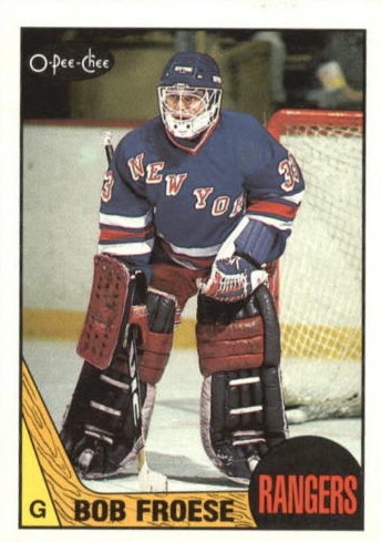 La vie est une puck: Bob Froese