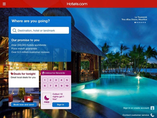 Hotels.com - Most Rewarding Way of Hotel Booking - =营商攻略=