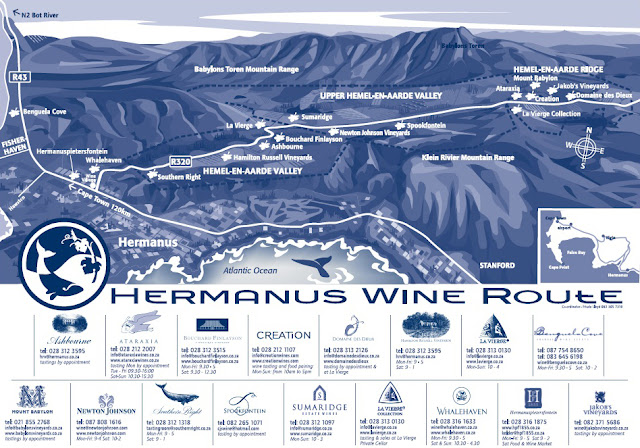 PART 3 - TRAVEL SOUTH AFRICA ON R320 THE FAMED HERMANUS WINE ROUTE