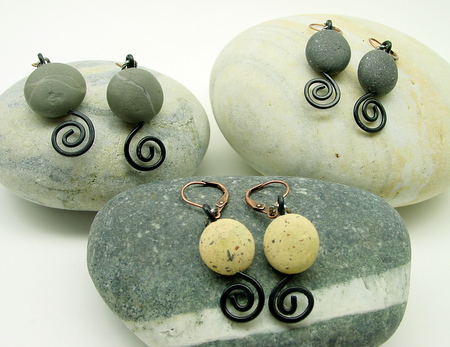 Beadcomber Jewelry: Beach Pebble Jewelry
