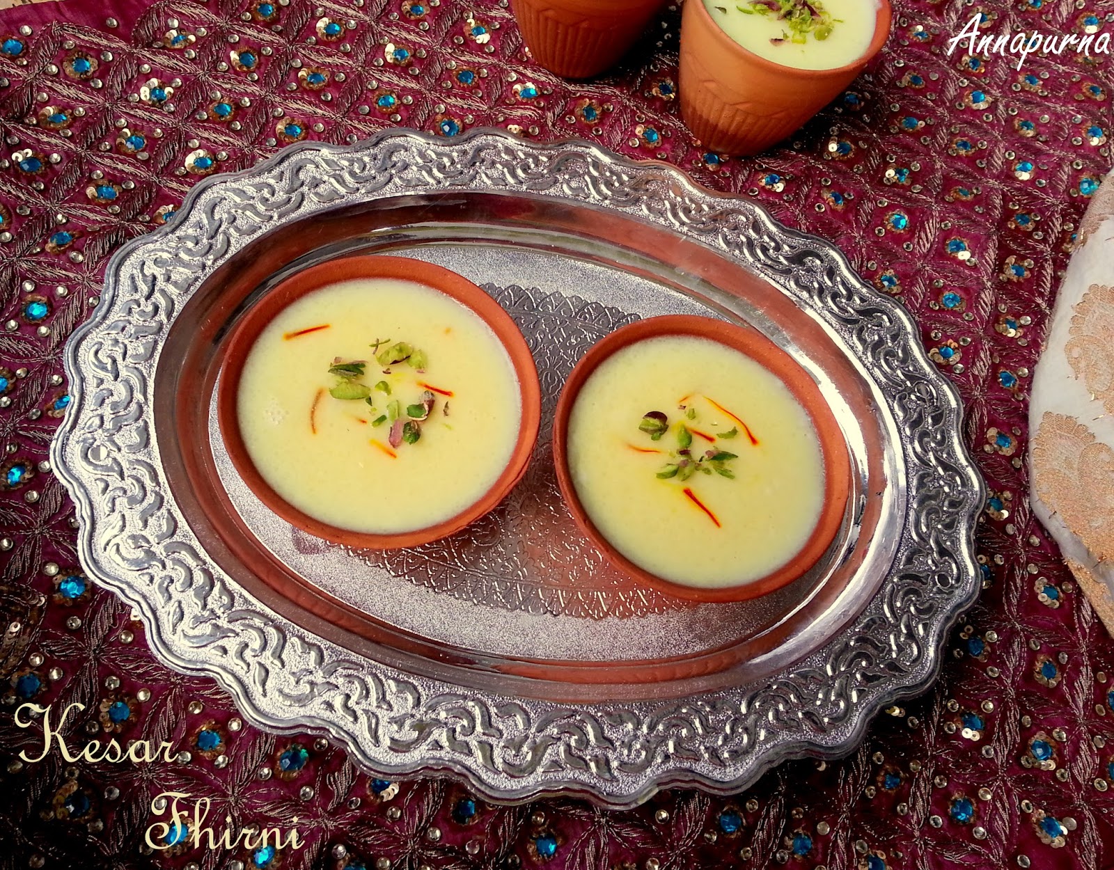 Annapurna: Kesar Phirni Recipe / Festive Cooking