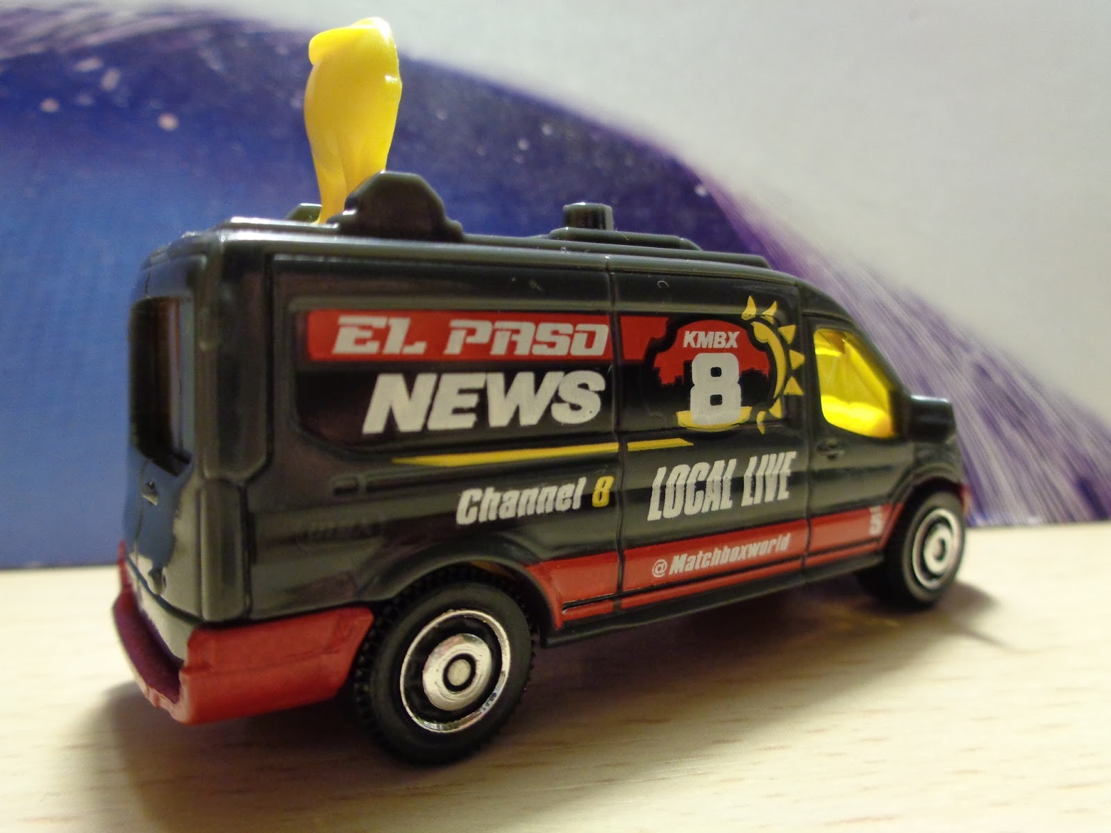 J And J Toys: Matchbox Monday - 14 Ford Transit News Van