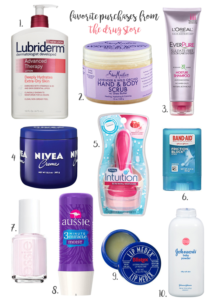 Franish: my favorite products from the drug store