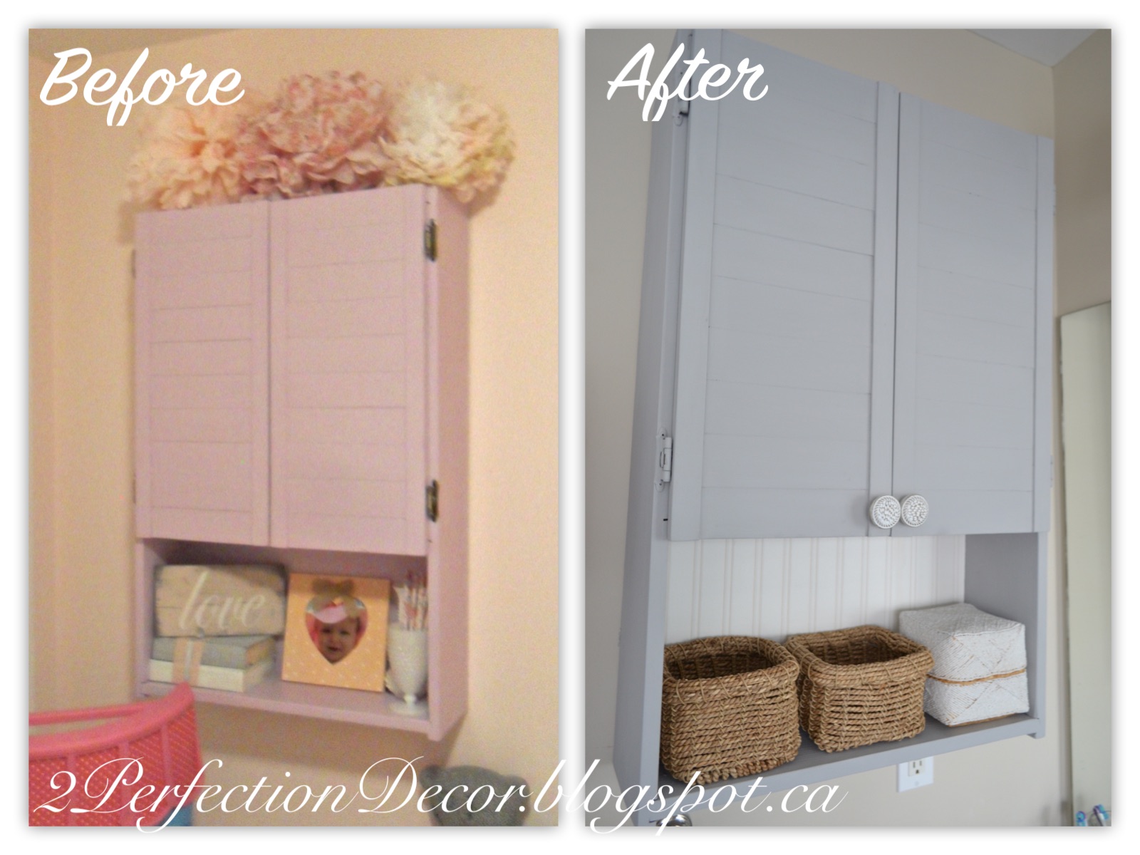 Medicine Cabinet Makeover | home decor
