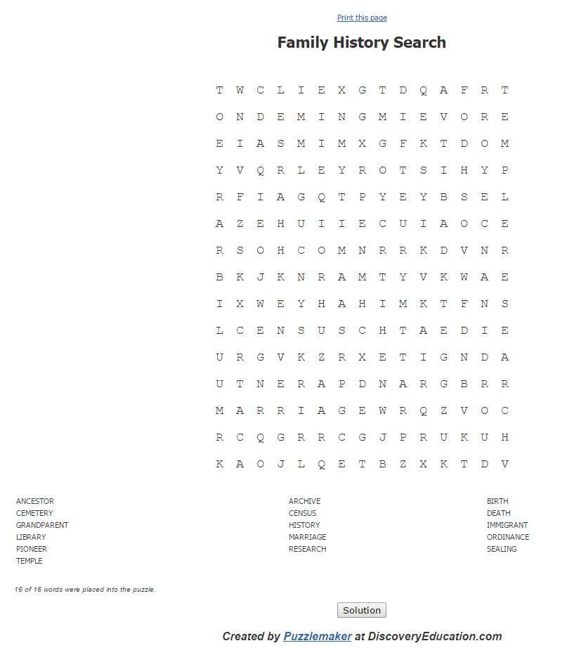 Discover Genealogy Fun In Family History