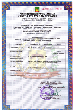 Adrils: DOKUMEN YANG DIBUTUHKAN UNTUK MENDIRIKAN SEBUAH PERUSAHAAN.