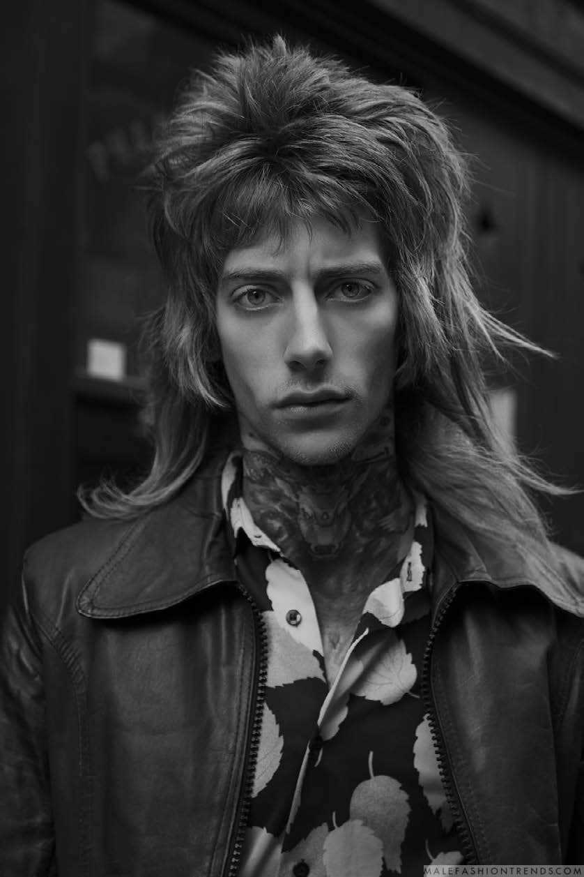 Matthew Roberts viste un mood de los años setenta para BLNC Magazine