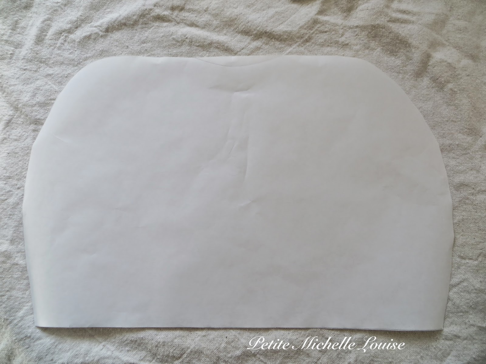 Petite Michelle Louise: DIY Dining Room Chair Back Covers...