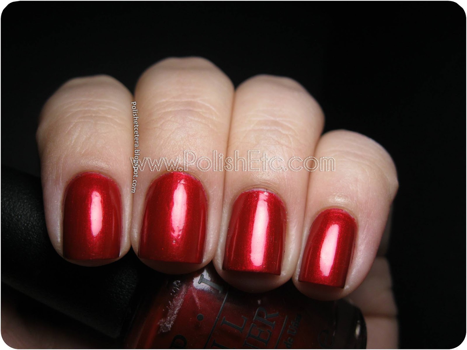 Opi Red Comparison