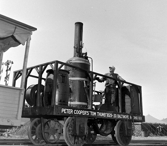 Industrial History: B&O Tom Thumb and 1832 Locomotive