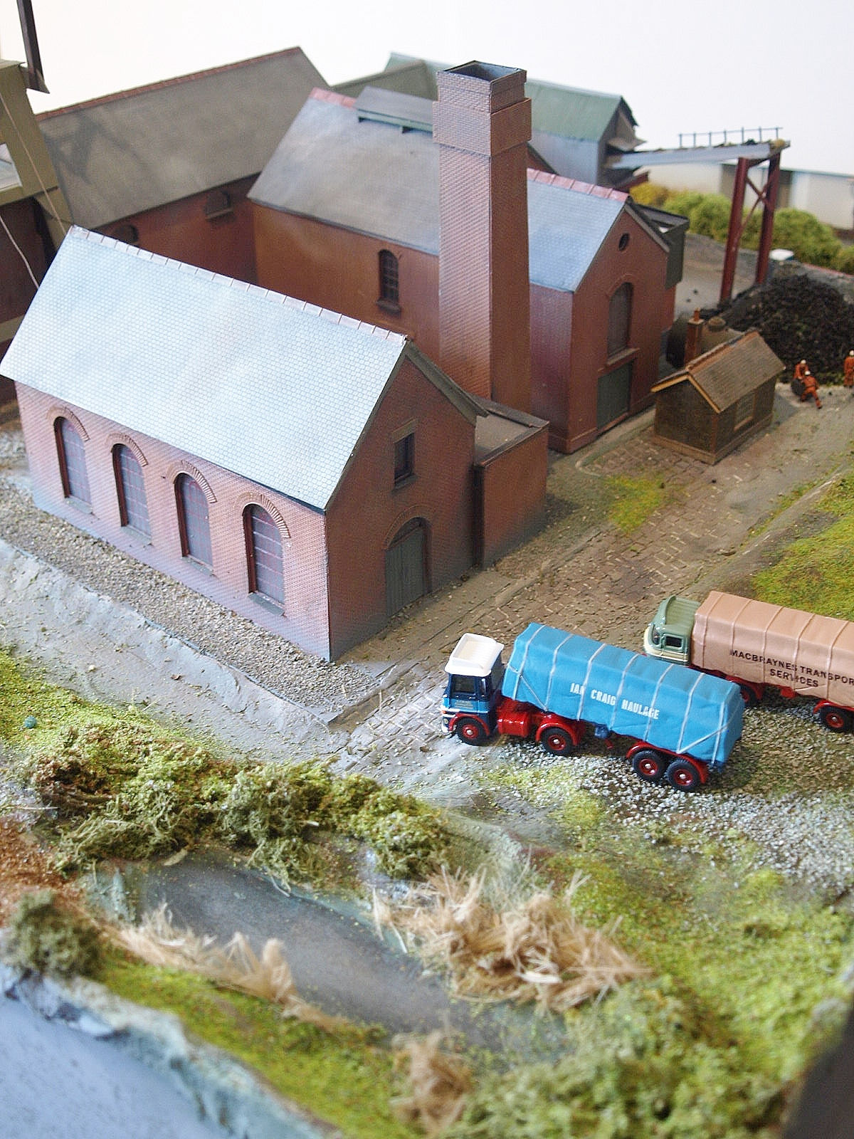 jans model buildings: Wood End Colliery Burnley